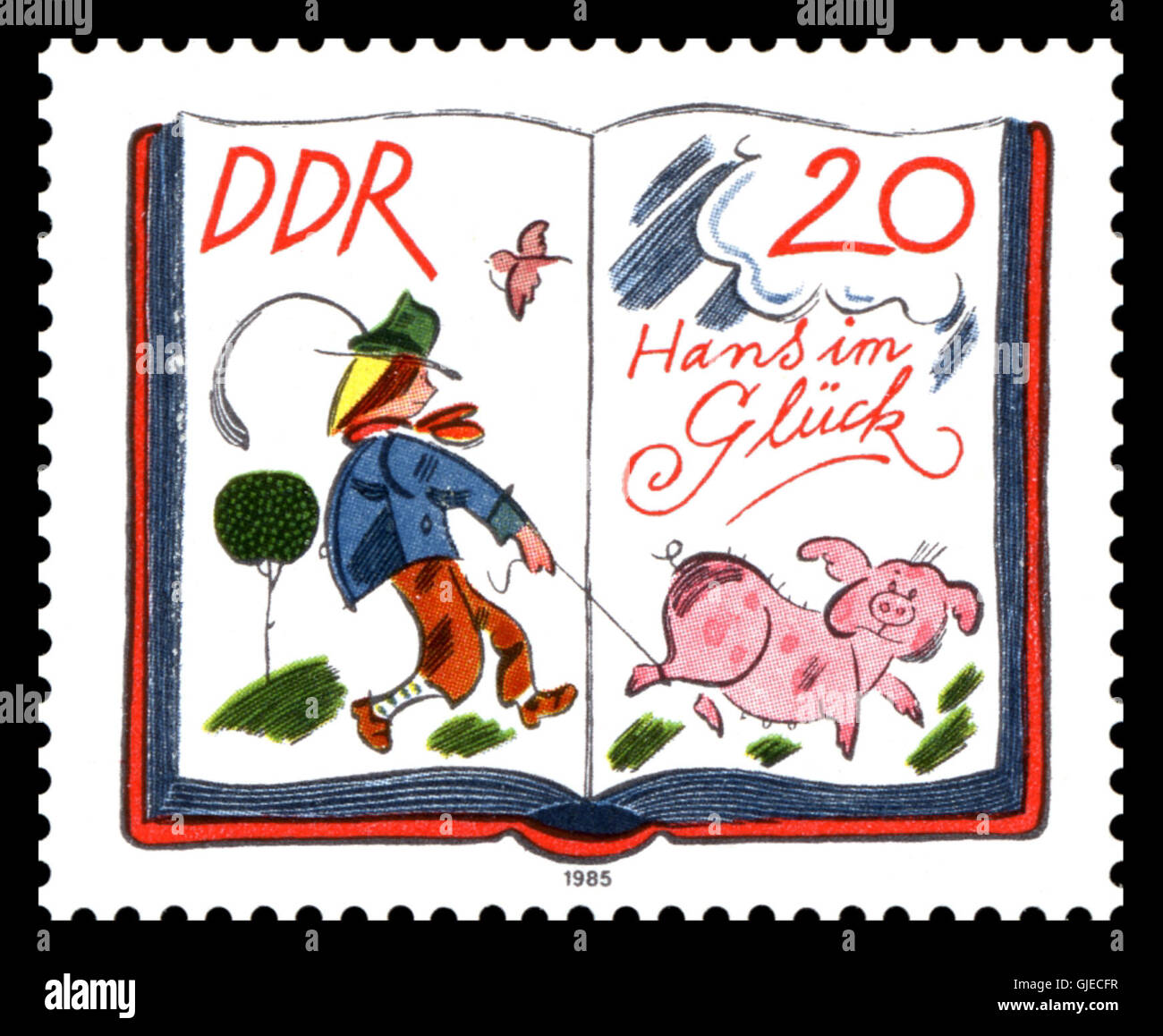 Ddr stamps hi-res stock photography and images - Alamy