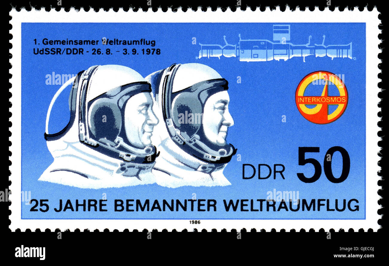 The 1986 MiNr 3006 stamp from East Germany commemorates a significant ...
