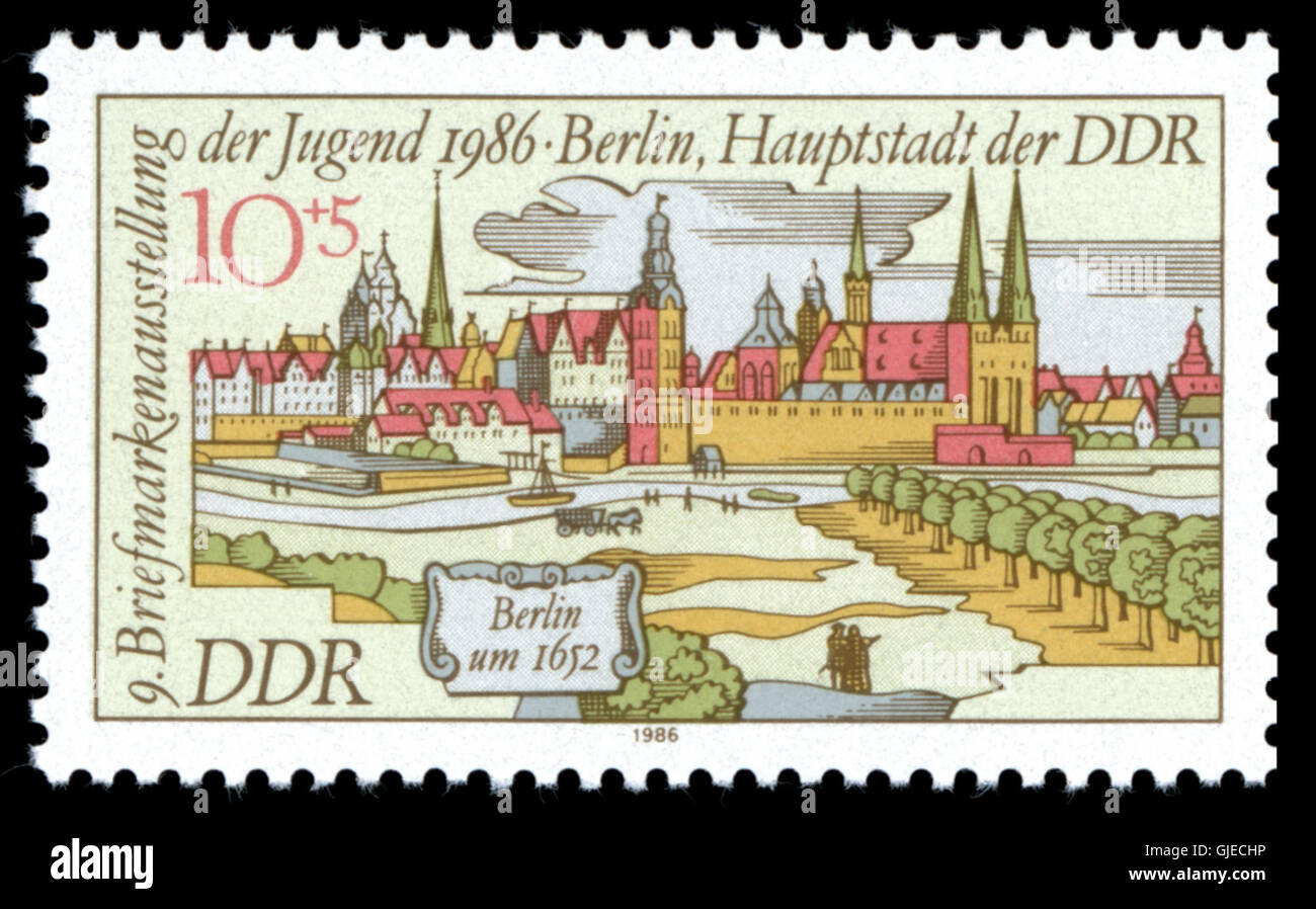 The DDR 1986 MiNr 3030 stamp was part of a series issued to celebrate ...