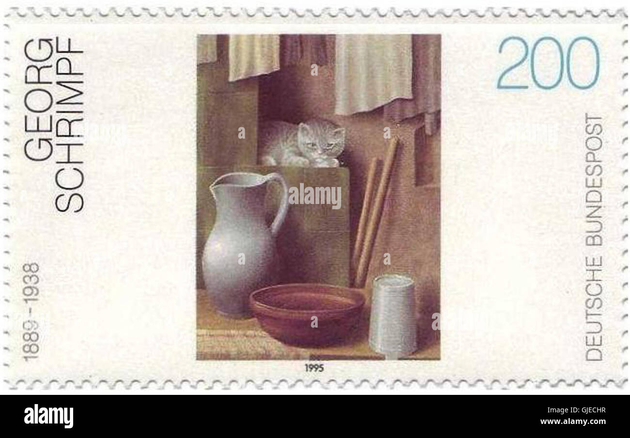 The Schrimpf-Briefmarke stamp is a collectible postage stamp issued in ...