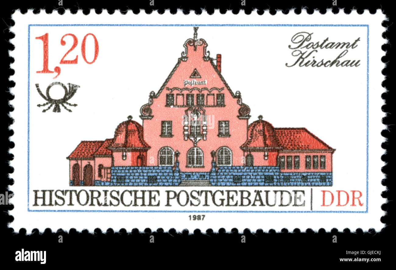 The DDR 1987 MiNr 3070 stamp is part of a commemorative series issued ...