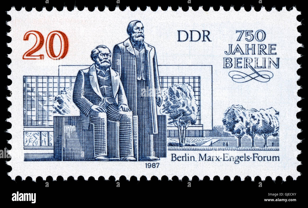 The 1987 DDR stamp MiNr 3077 commemorates a significant moment in East ...