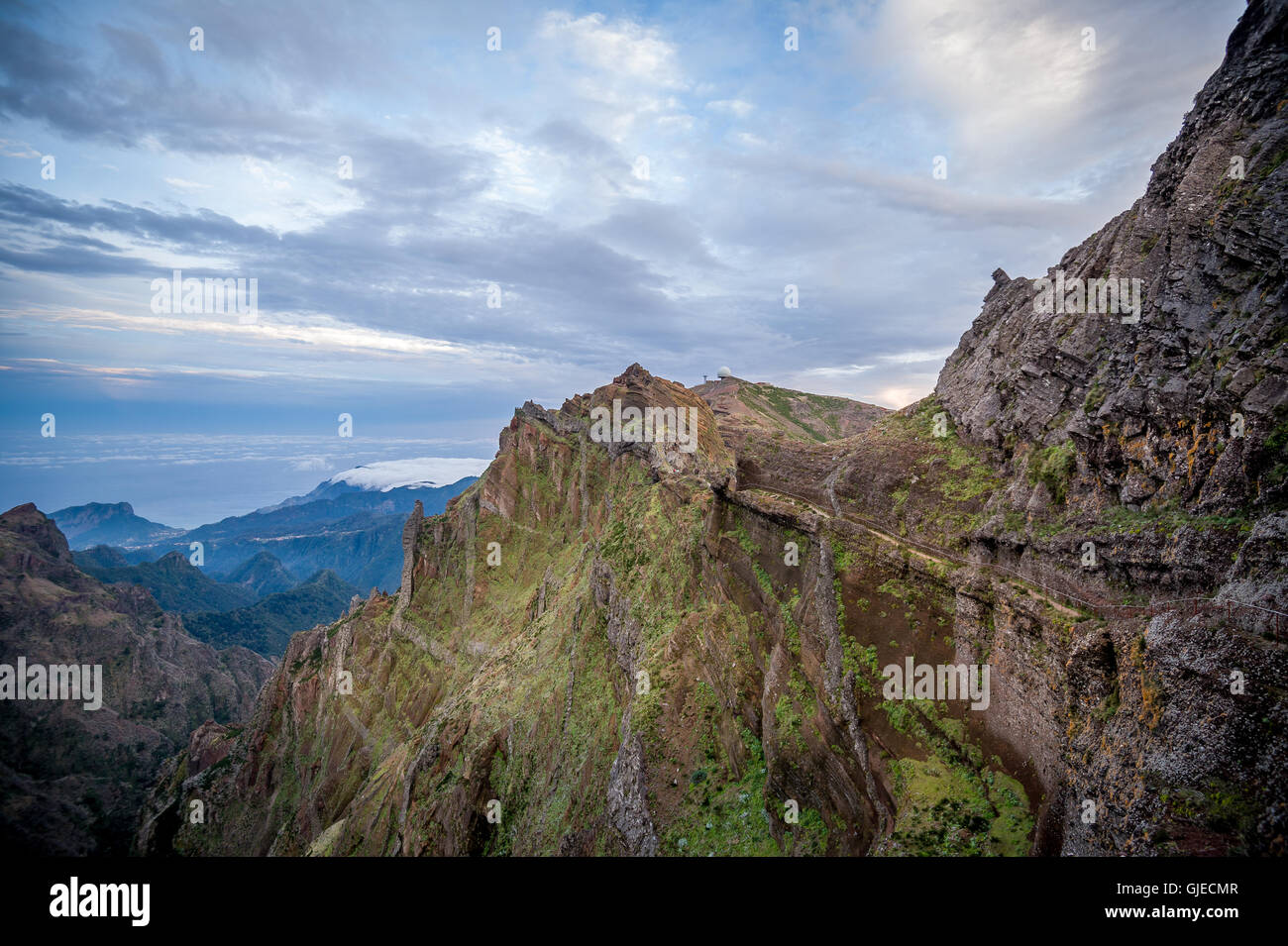 Steep rocky hiking path hi-res stock photography and images - Alamy