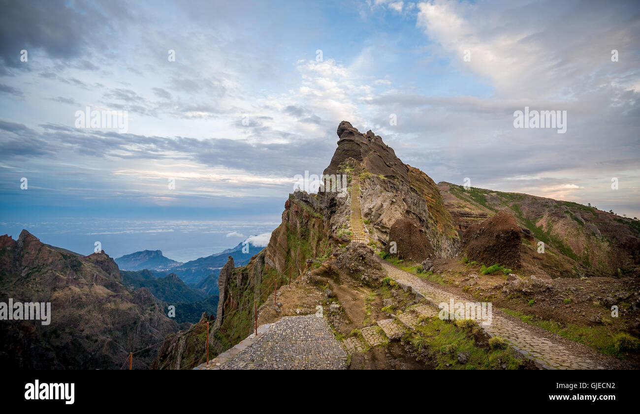 Pico arieiro madeira island portugal hi-res stock photography and ...