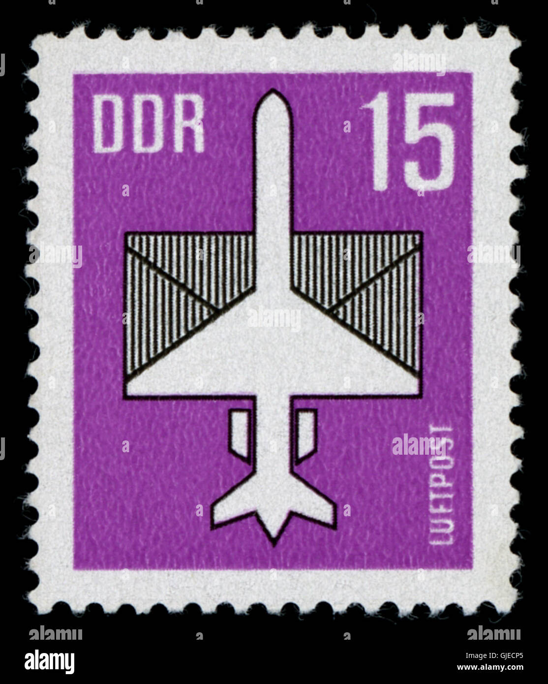 This stamp from 1987, issued by the German Democratic Republic (DDR ...