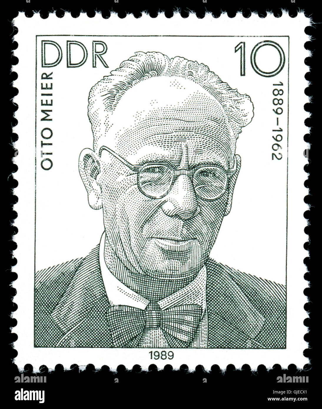 The DDR 1989 MiNr 3223 stamp was part of a series commemorating ...