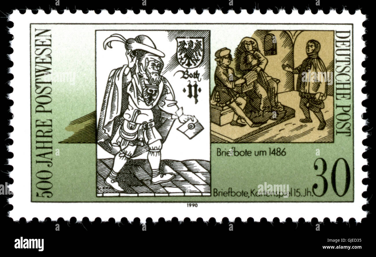 Stamps of Germany (DDR) 1990, MiNr 3354 Stock Photo - Alamy