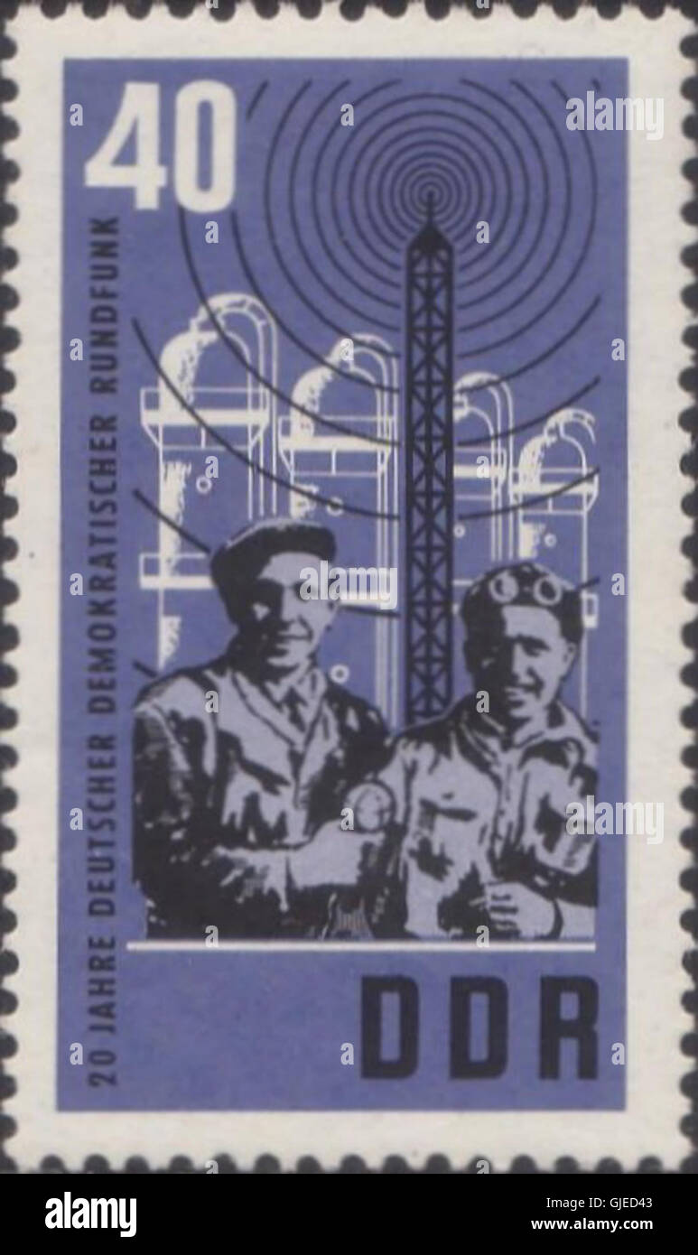 The 1963 GDR Michel 1112 stamp from East Germany features an image of ...