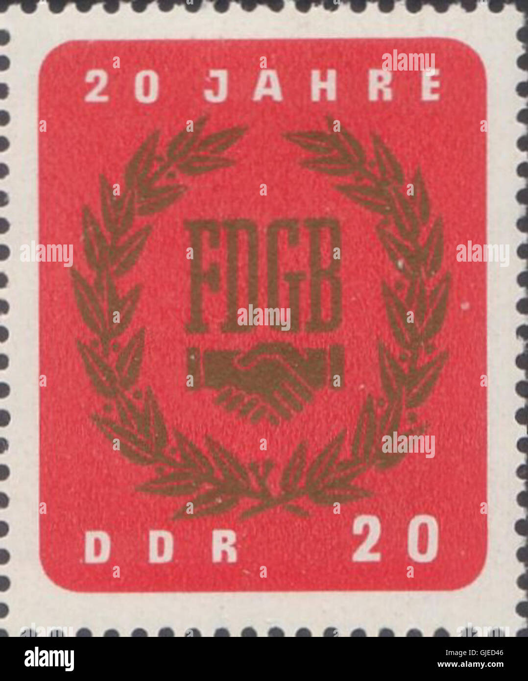 Historic postage stamps of the gdr hi-res stock photography and images ...