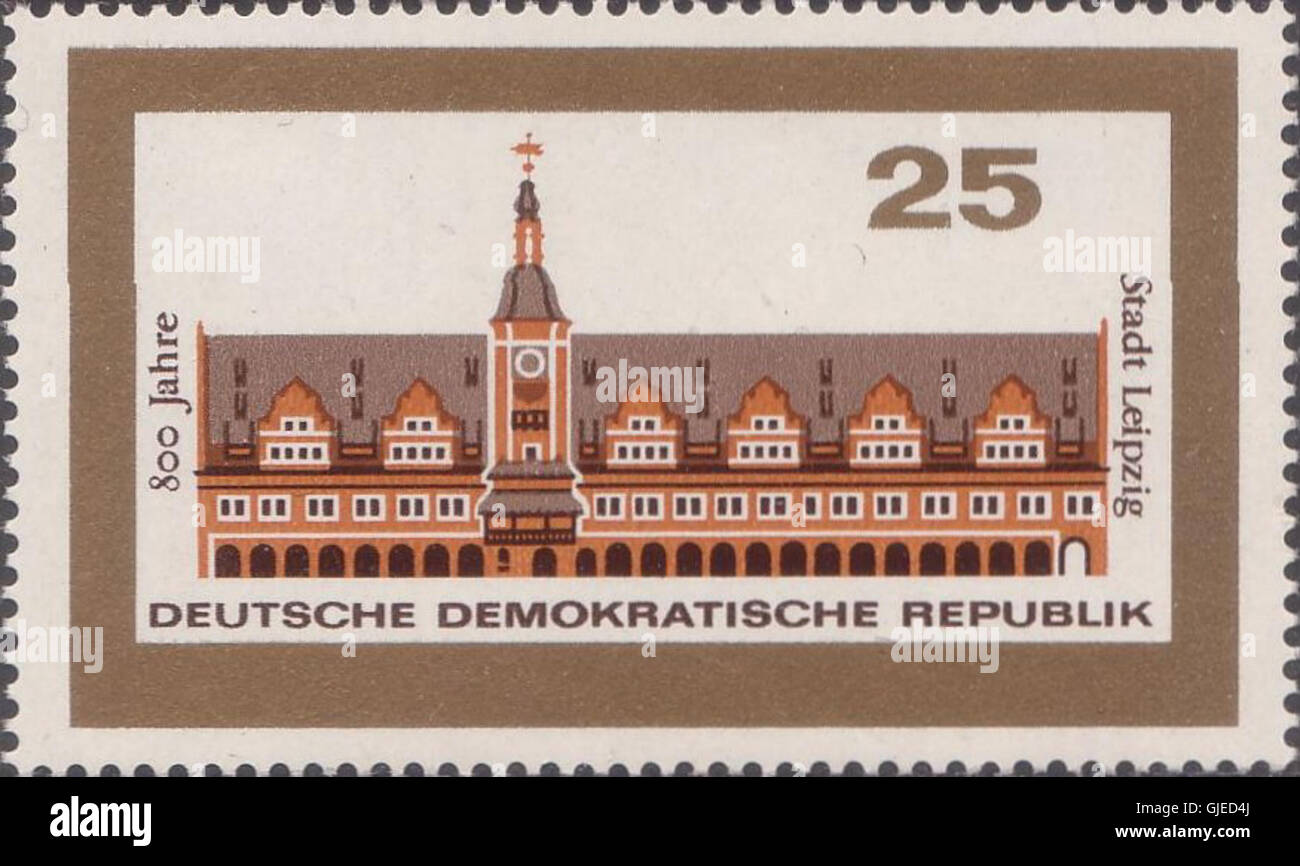 Historic postage stamps of the gdr hi-res stock photography and images ...