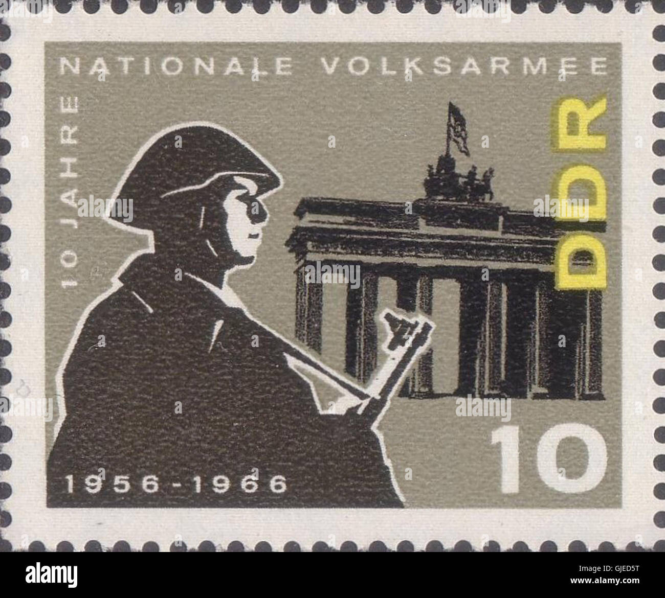 The 1966 GDR Michel 1162 stamp was issued by the German Democratic ...