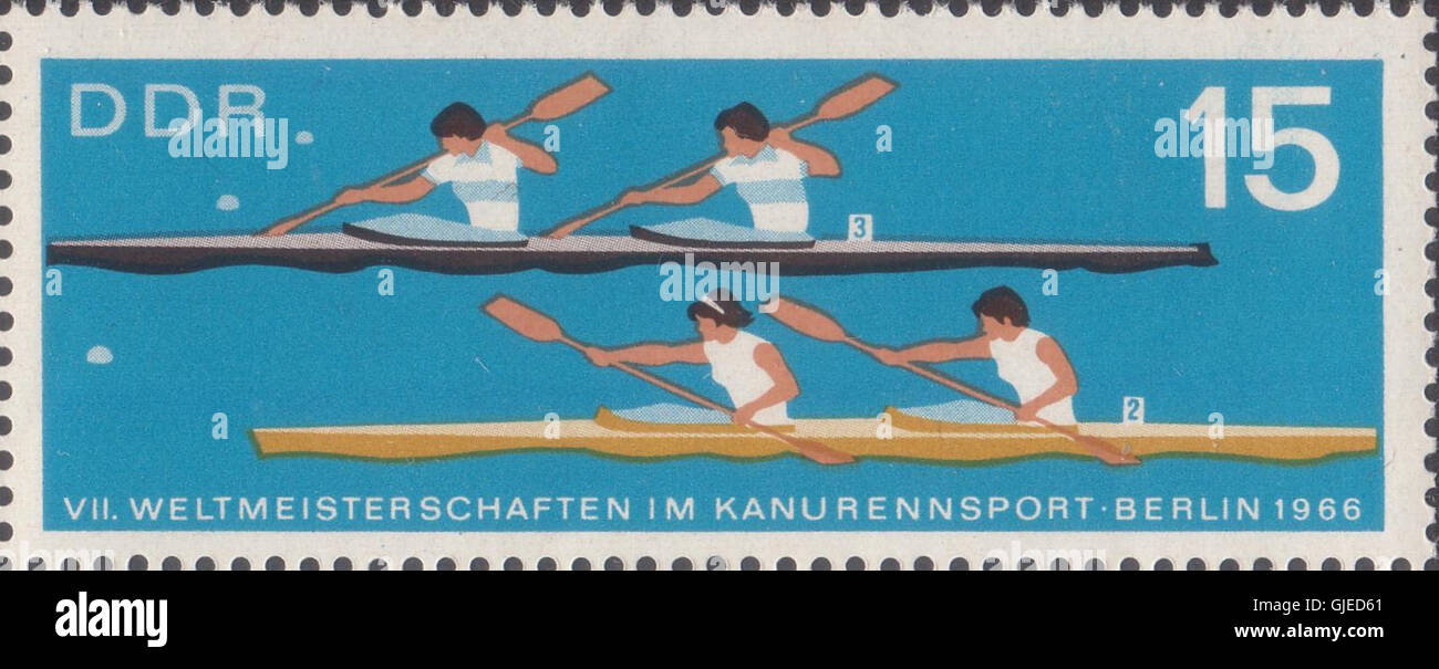 The 1966 GDR Michel 1203 stamp is part of a series issued by East ...
