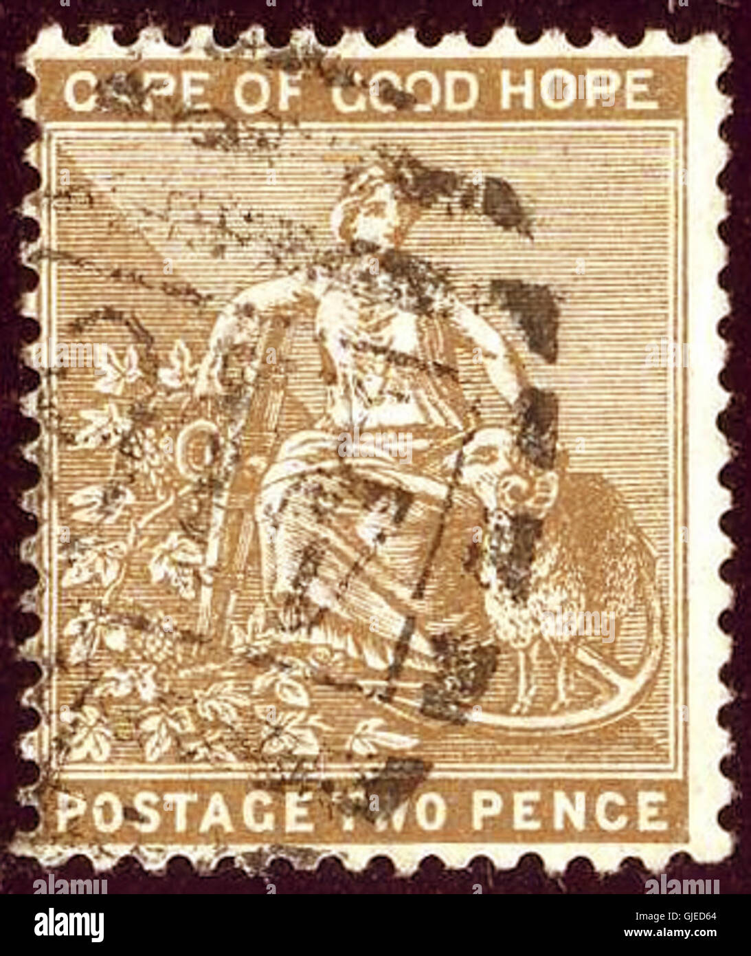 Stamps 2d Postage Stock Photos & Stamps 2d Postage Stock Images - Alamy