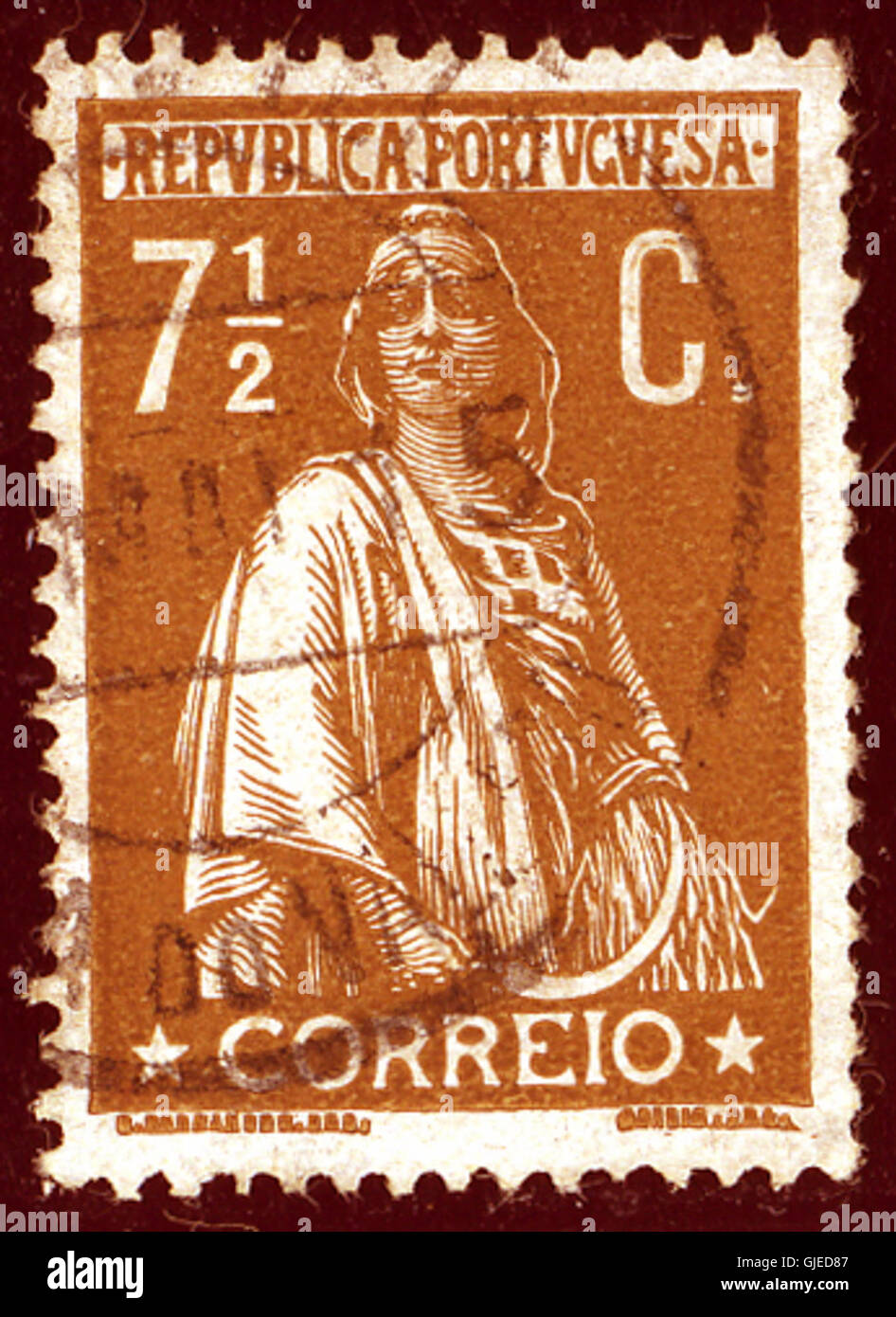 Postage stamp portugal hi-res stock photography and images - Alamy