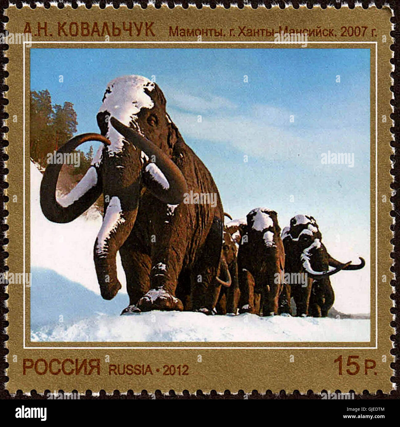 Russian mammoth hi-res stock photography and images - Alamy