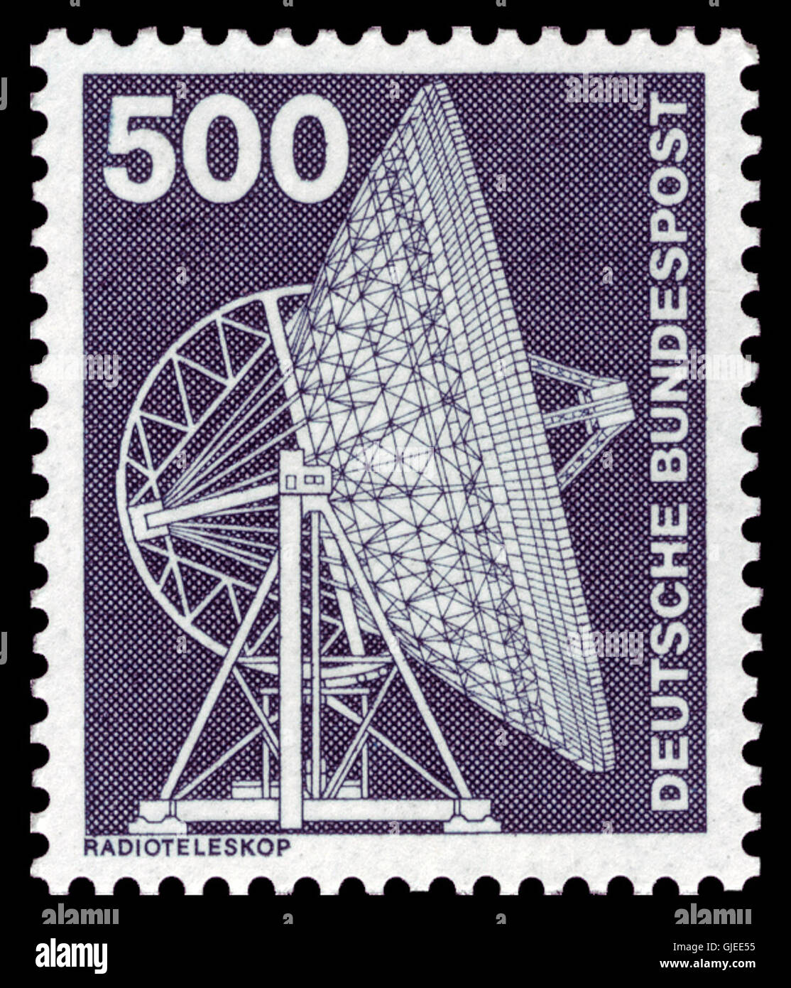 The 1975 DBP 859 Industrie und Technik stamp from Germany highlights ...