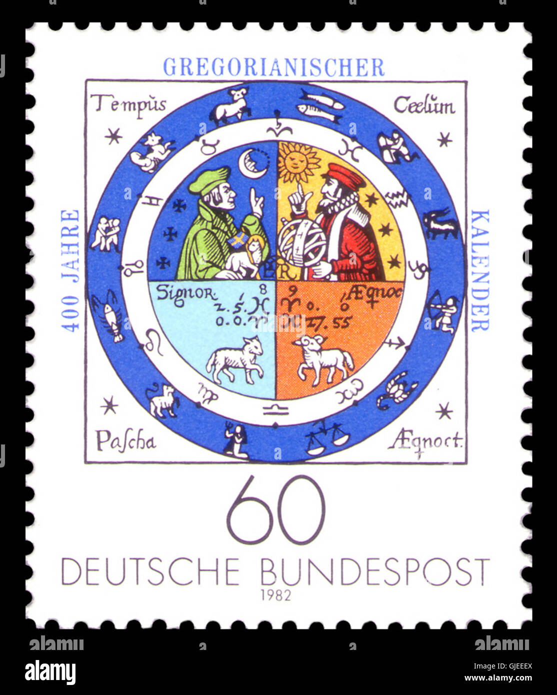 The 1982 DBP 1155 stamp commemorates the 400th anniversary of the ...