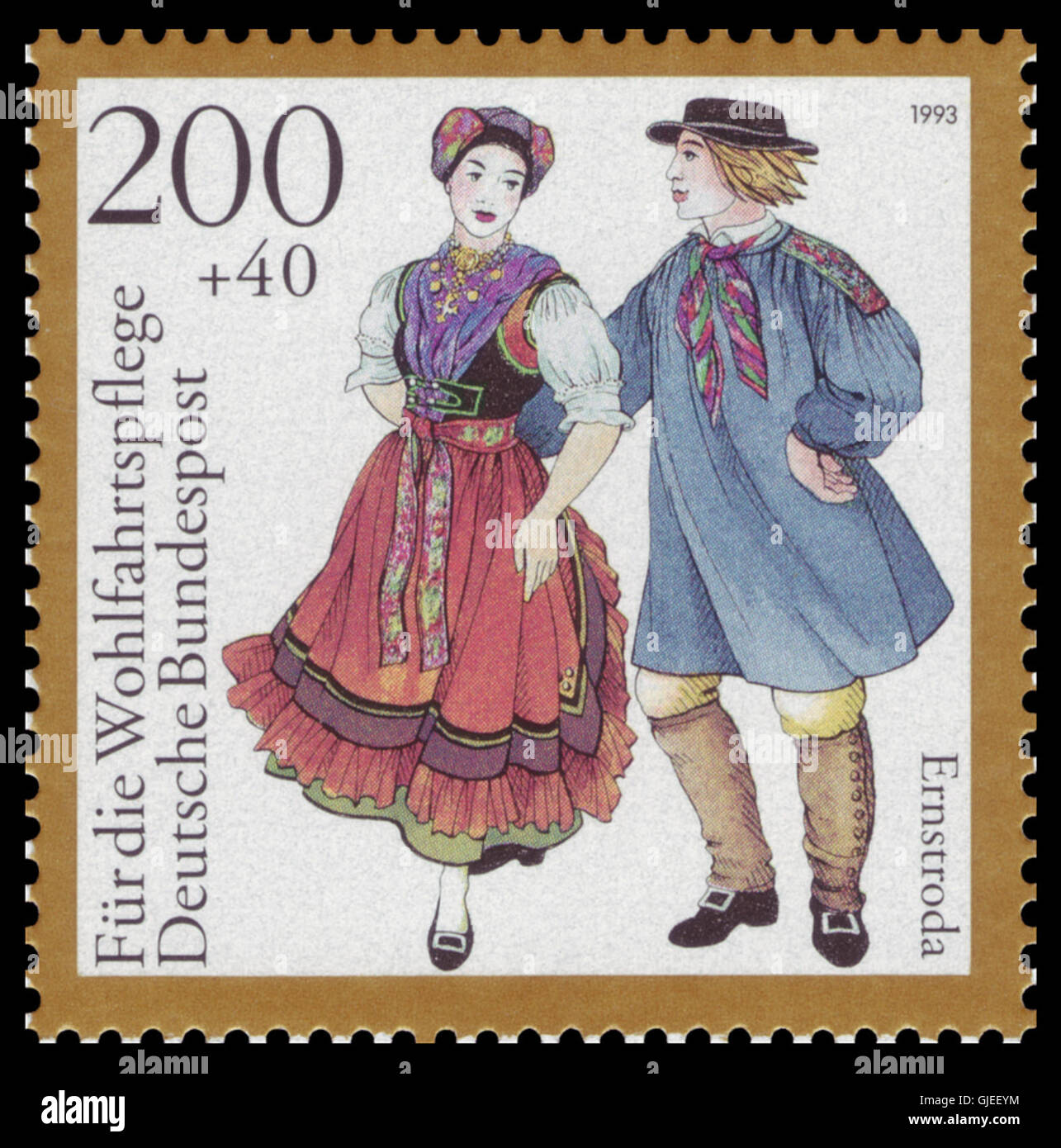 The DBP 1993 1700 stamp was issued by the German Federal Post (DBP) to ...