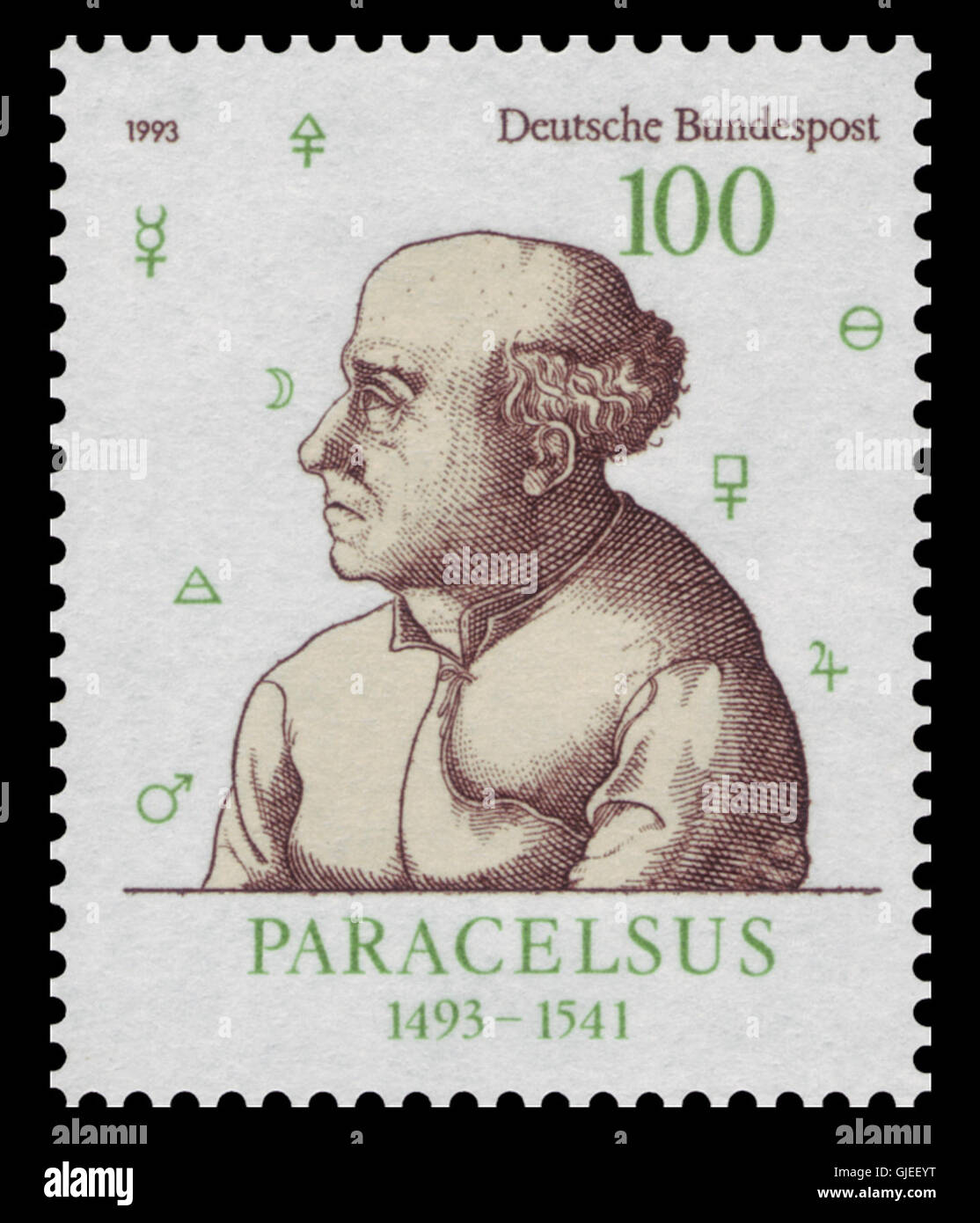 Old picture of paracelsus hi-res stock photography and images - Alamy