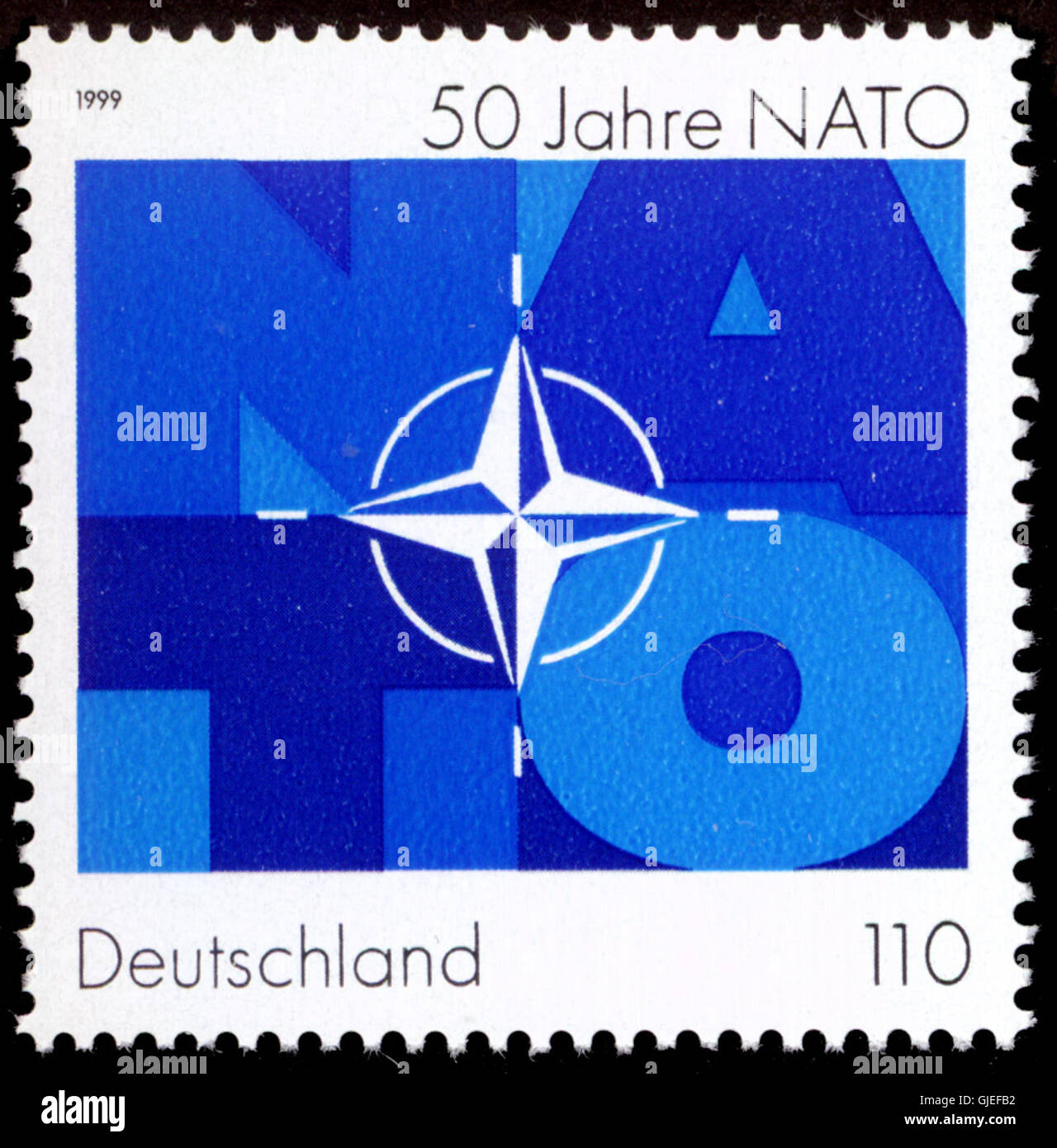 Stamp Germany 1999 MiNr2039 NATO Stock Photo - Alamy