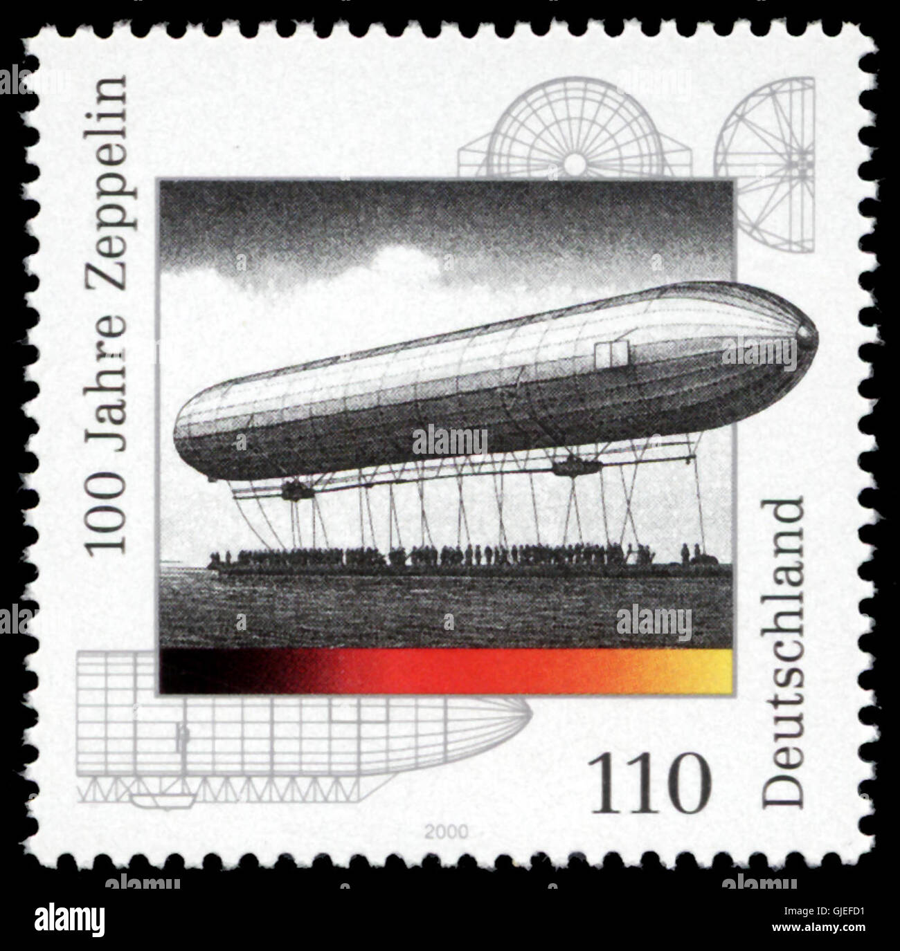 Zeppelin mail hi-res stock photography and images - Alamy