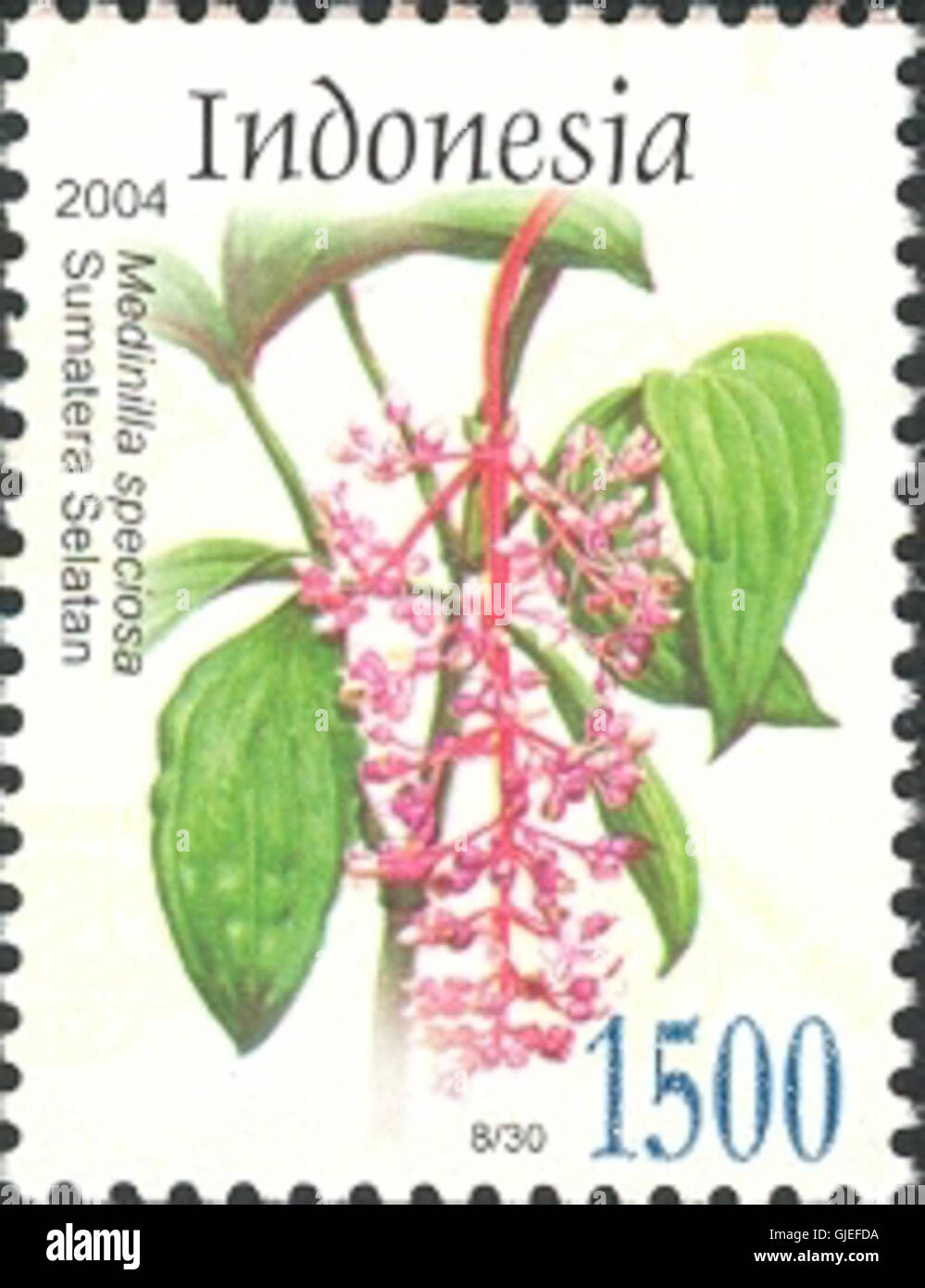 The Stamps of Indonesia 008-04 series, issued by the Indonesian postal ...