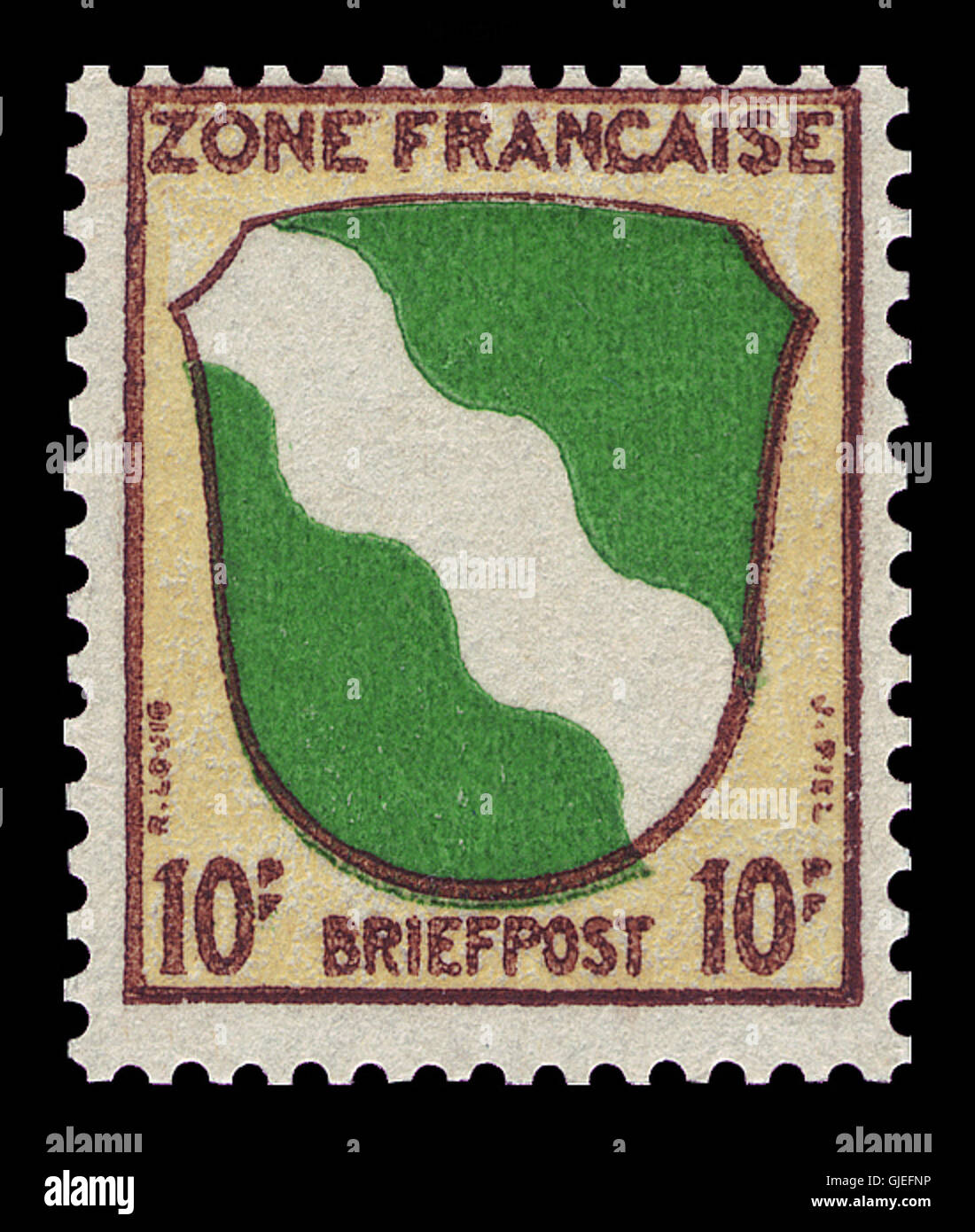 French zone of occupation hi-res stock photography and images - Alamy