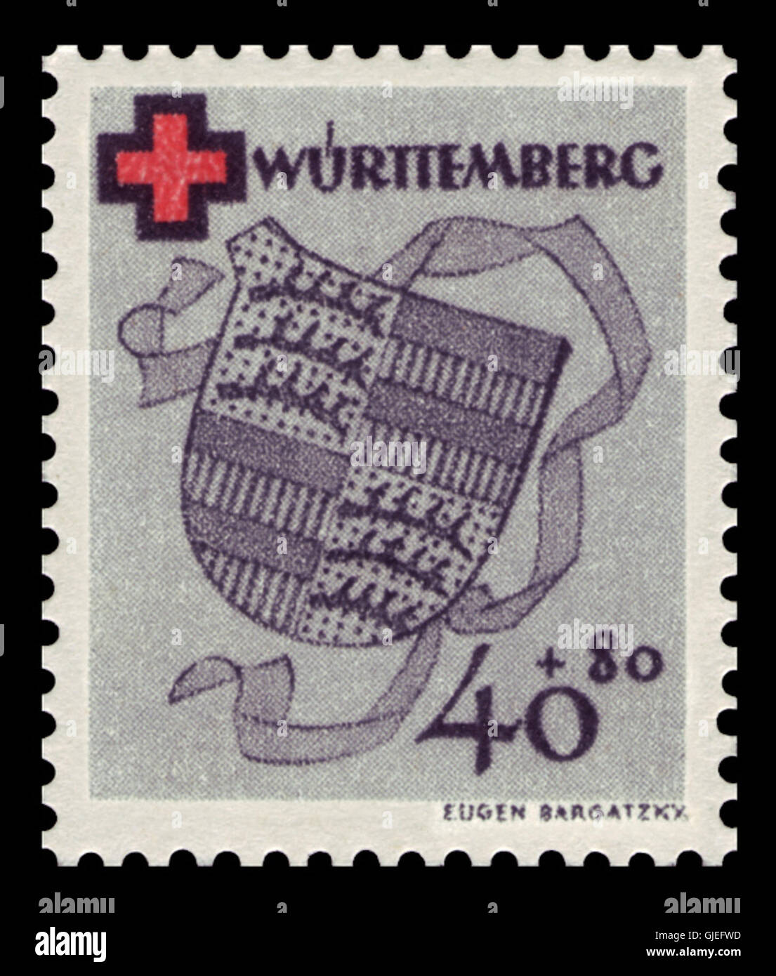 Fr. Zone Württemberg 1949 43A Rotes Kreuz Stock Photo - Alamy Fr. Zone Württemberg 1949 43A Rotes Kreuz Stock Photo - Alamy