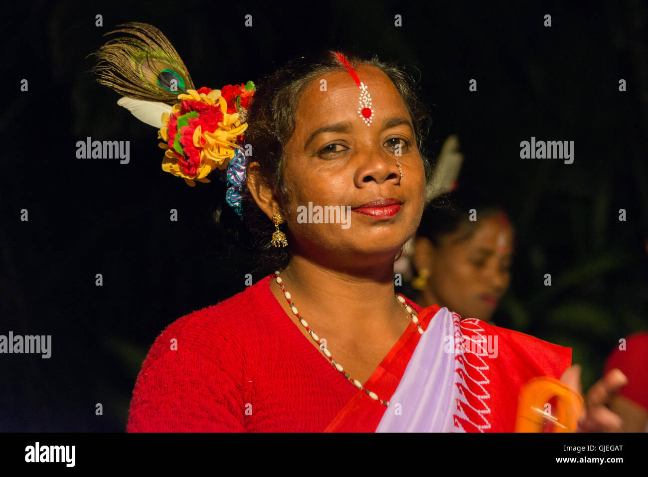 Traditional Bengali song and dance performed at the Tiger Camp in the ...