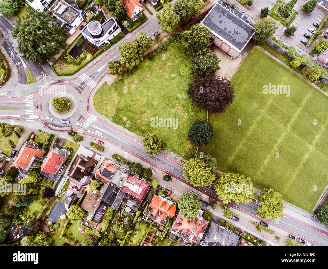 Beautiful aerial view dutch landscape hi-res stock photography and ...