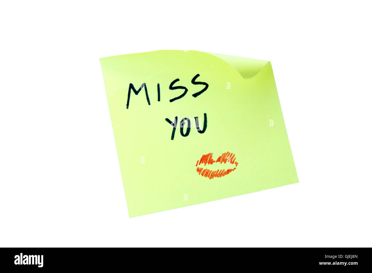 Text love on post Cut Out Stock Images & Pictures - Alamy