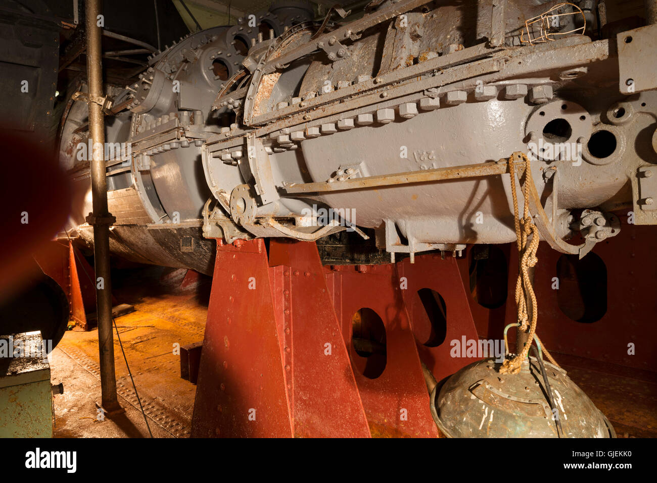 Titanic Engine Room Map