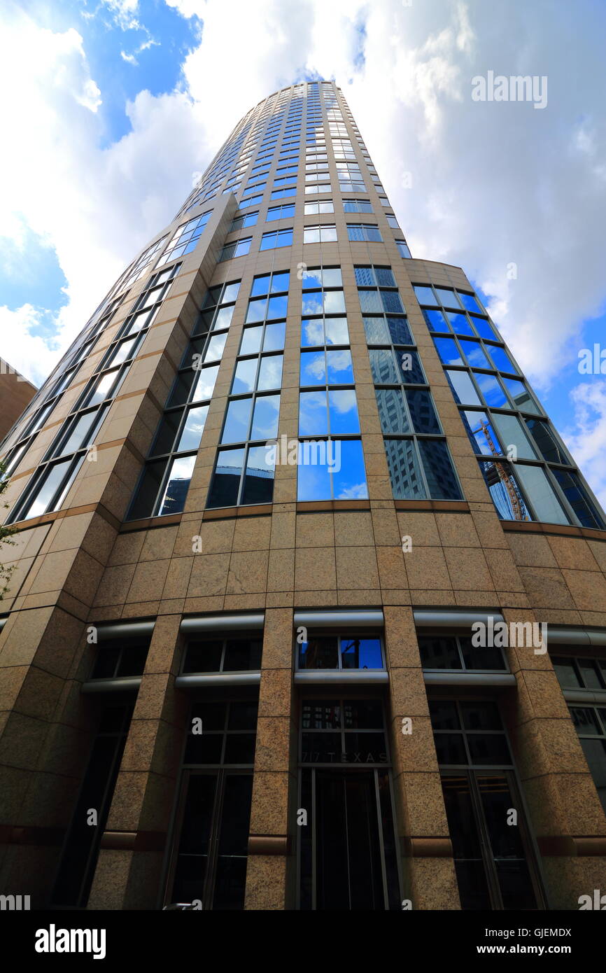 A building in downtown Houston, Texas Stock Photo - Alamy