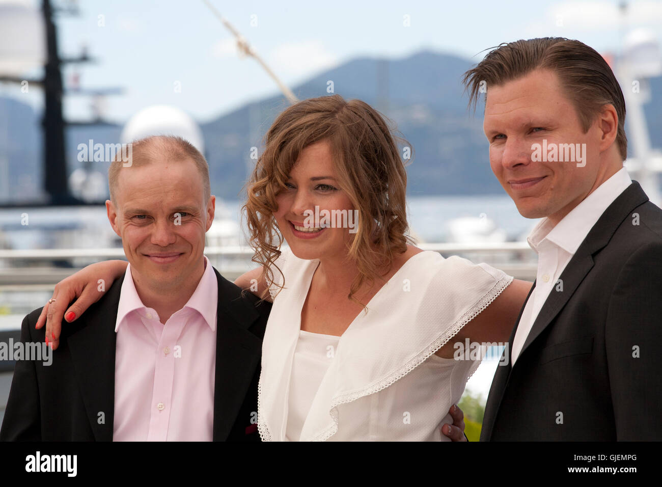 Actors Jarkko Lahti, Oona Airola, and Eero Milonoff at The Happiest Day ...