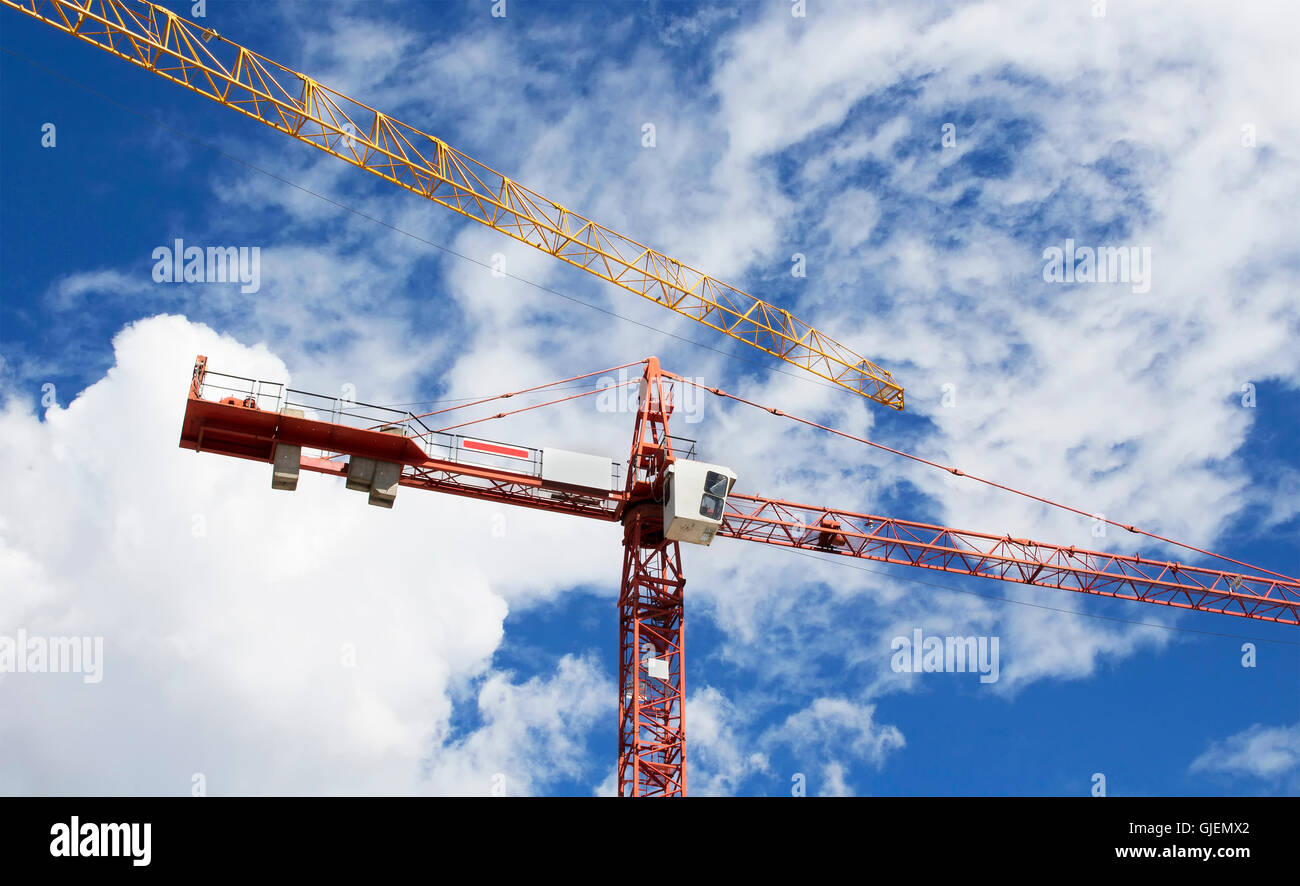 Cranes in Berlin Stock Photo - Alamy