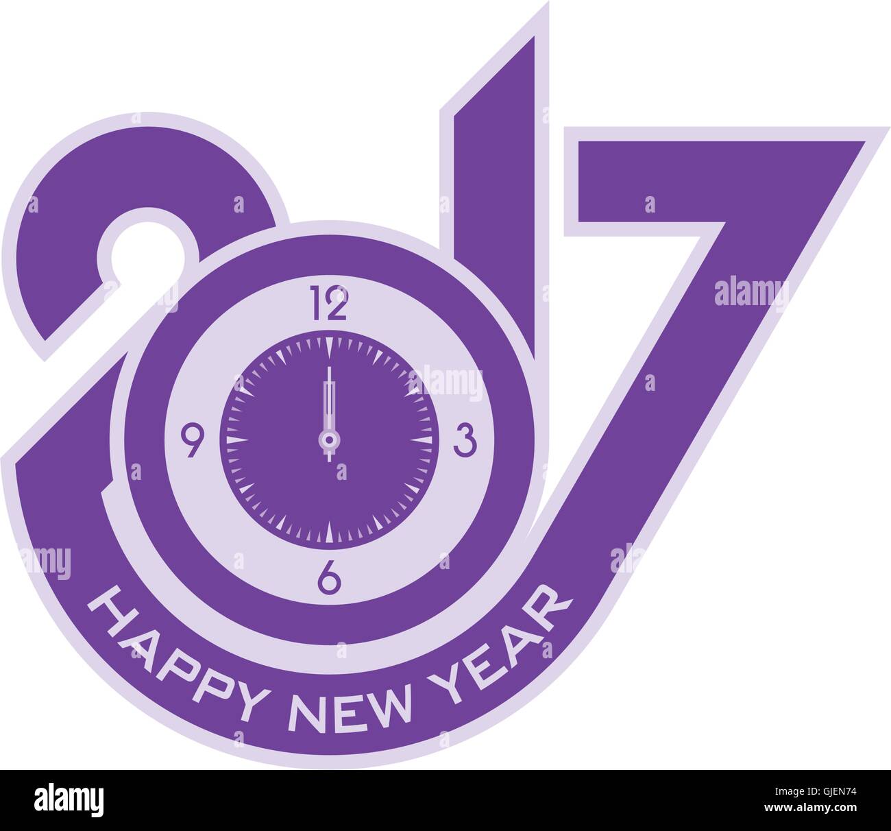 Carnival clock Stock Vector Images - Alamy
