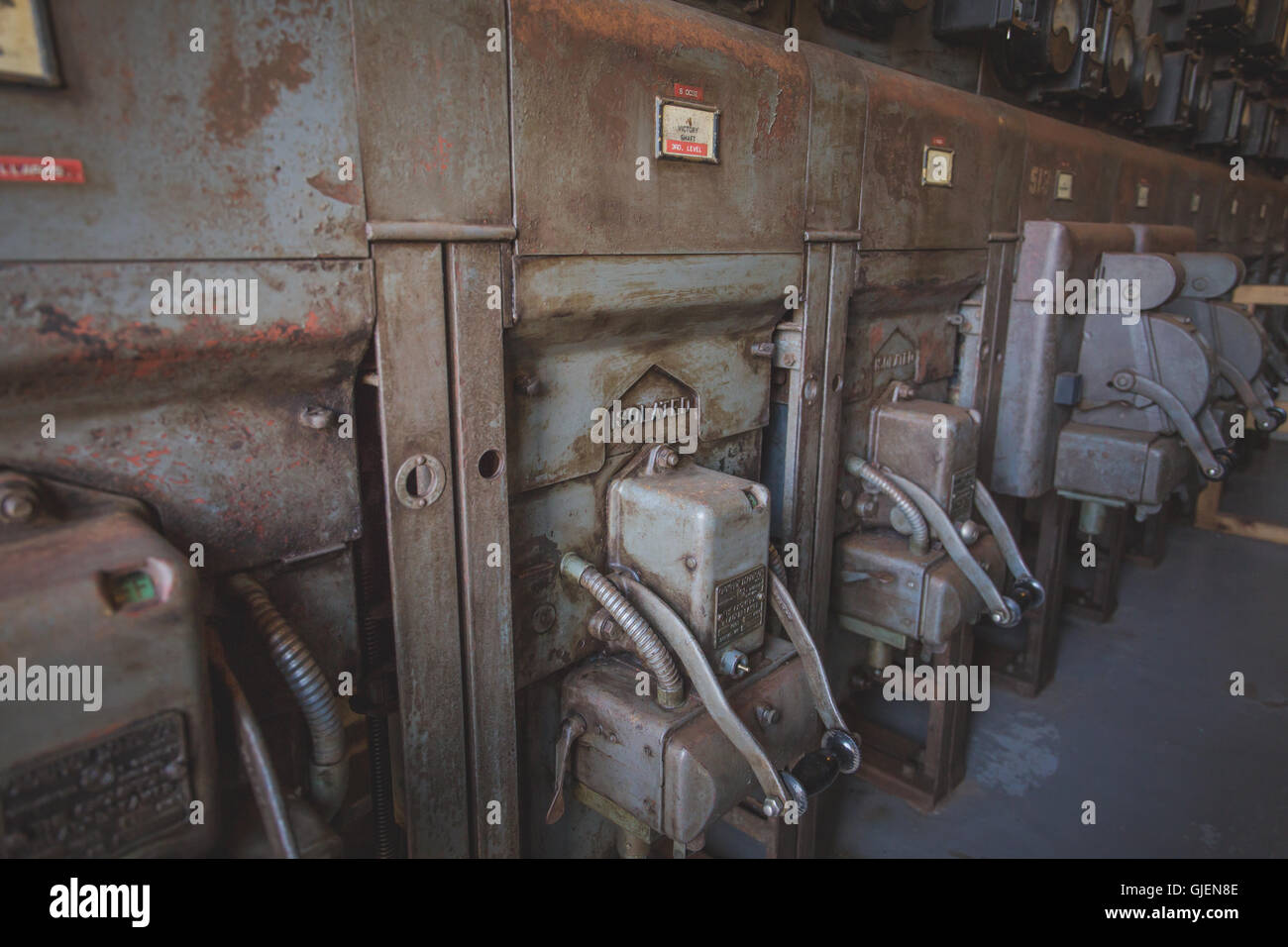 Old switchgear hi-res stock photography and images - Alamy