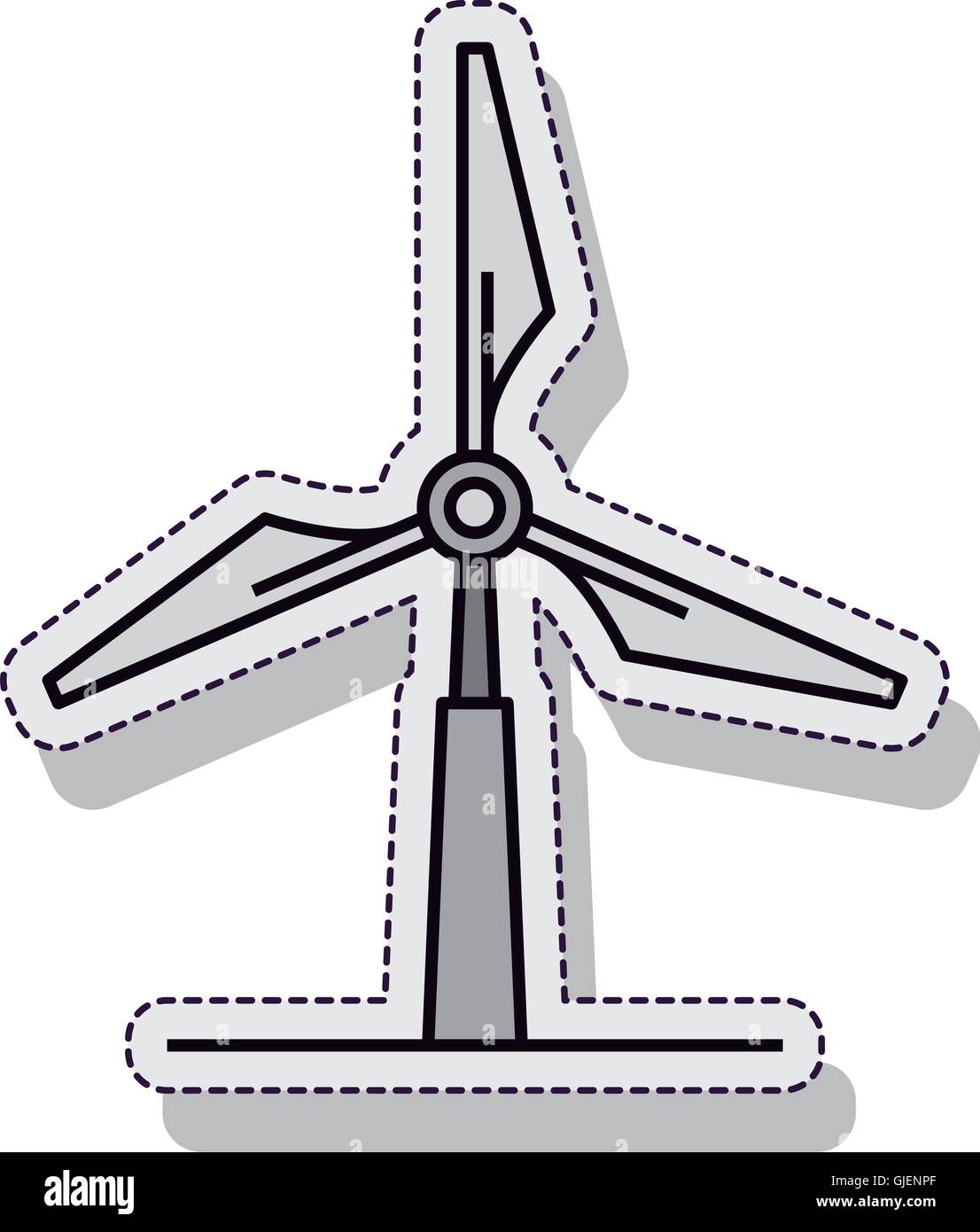 windmill energy isolated icon Stock Vector Image & Art - Alamy