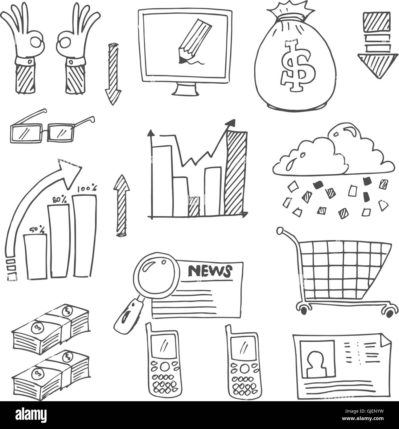 Draw money Black and White Stock Photos & Images - Alamy