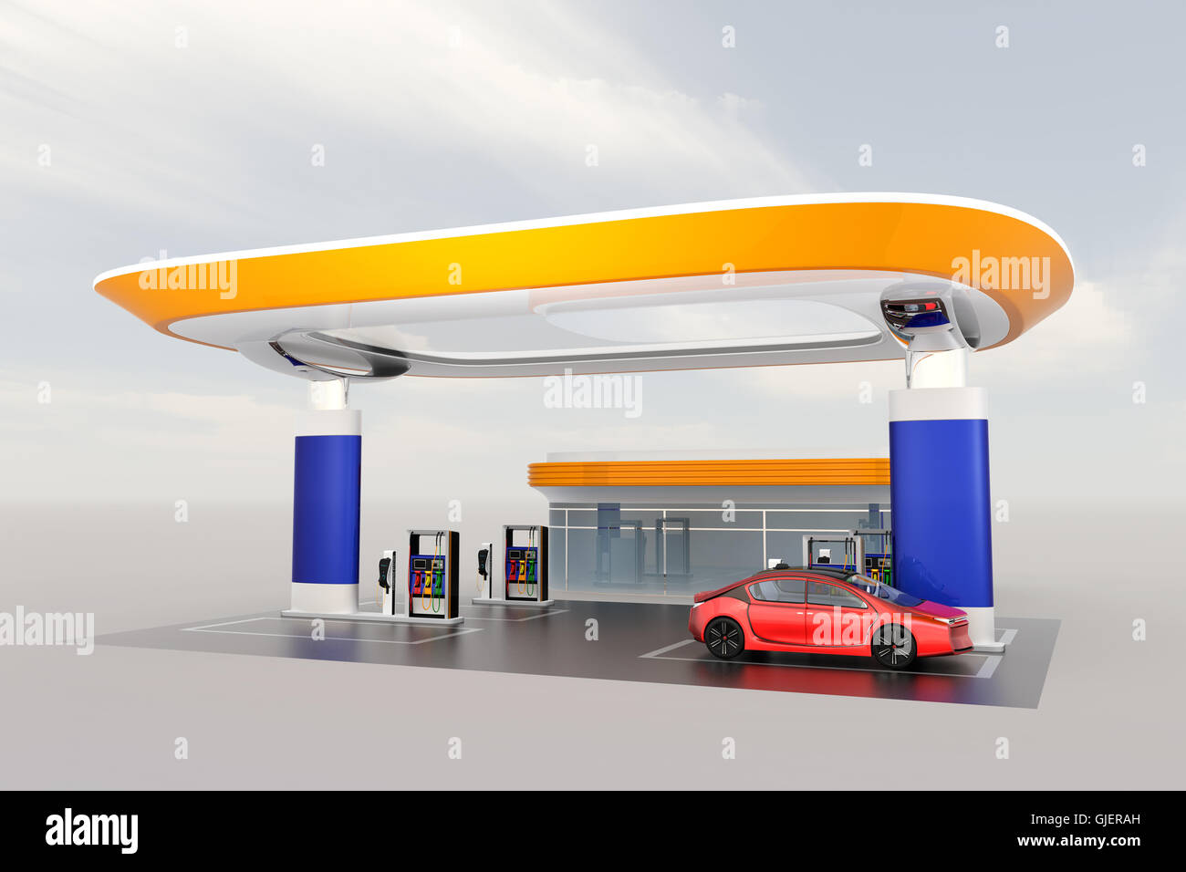 Oil Shop Gas Station Stock Photos & Oil Shop Gas Station Stock Images ...