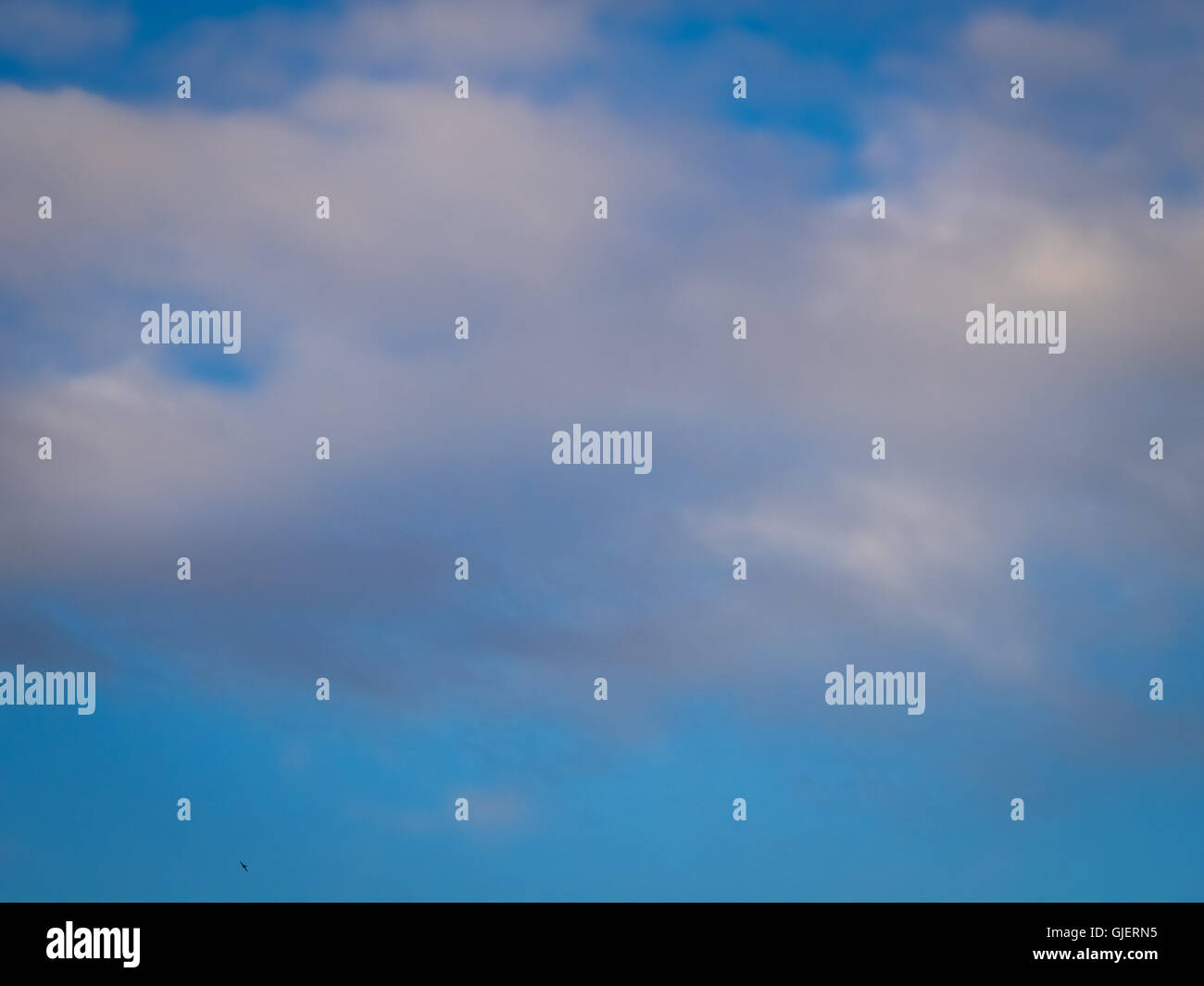 Horizontal picture of moving clouds in the sky Stock Photo - Alamy