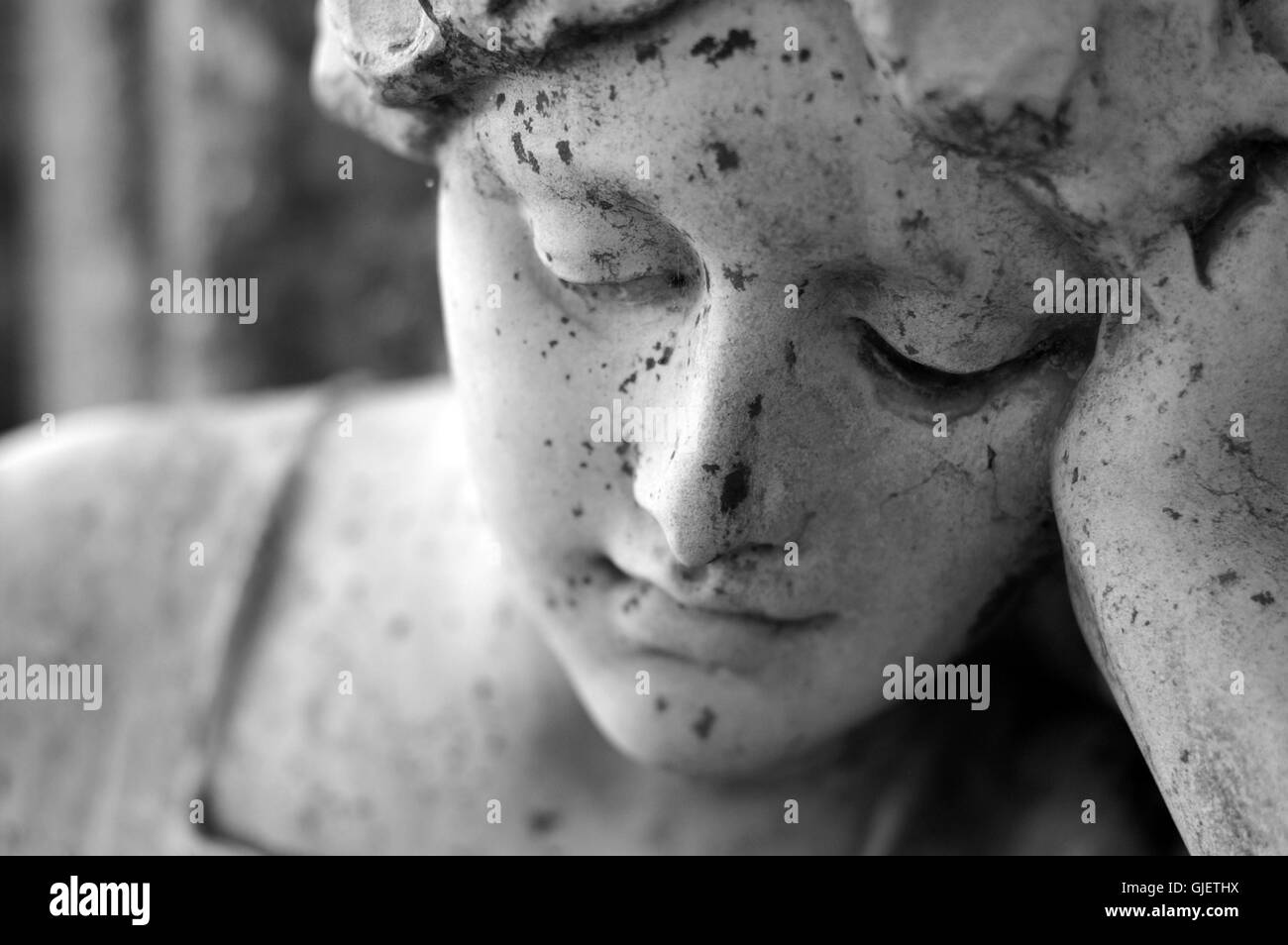 portrait of a mourner Stock Photo - Alamy