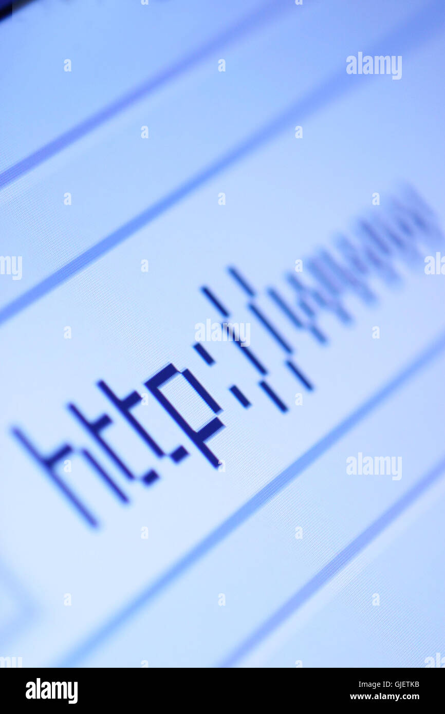 HTTP browser data Stock Photo - Alamy