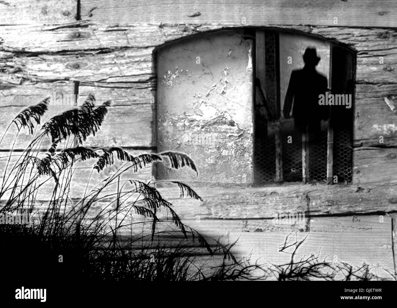 Intruder and silhouette hi-res stock photography and images - Alamy