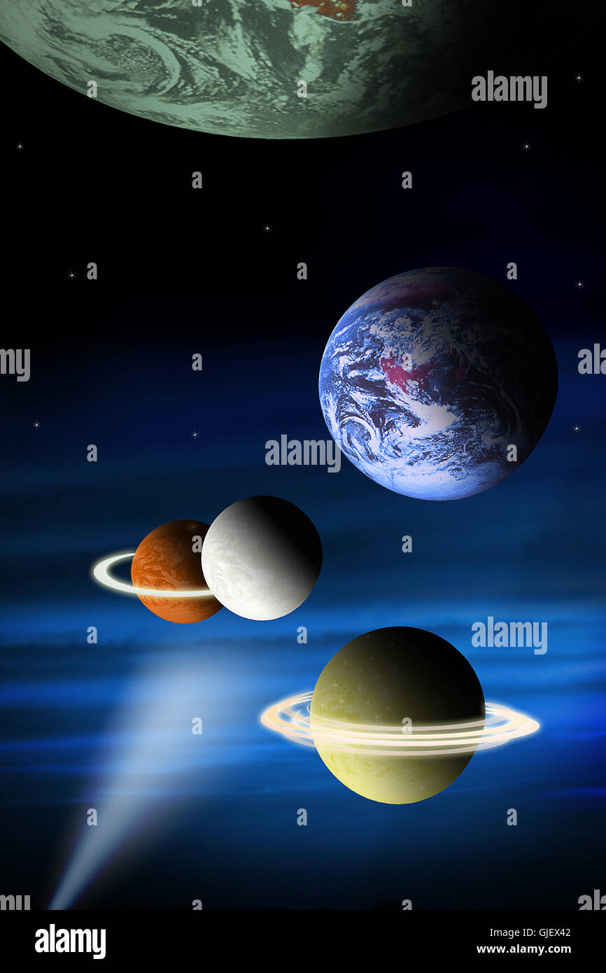Planet 2 hi-res stock photography and images - Alamy