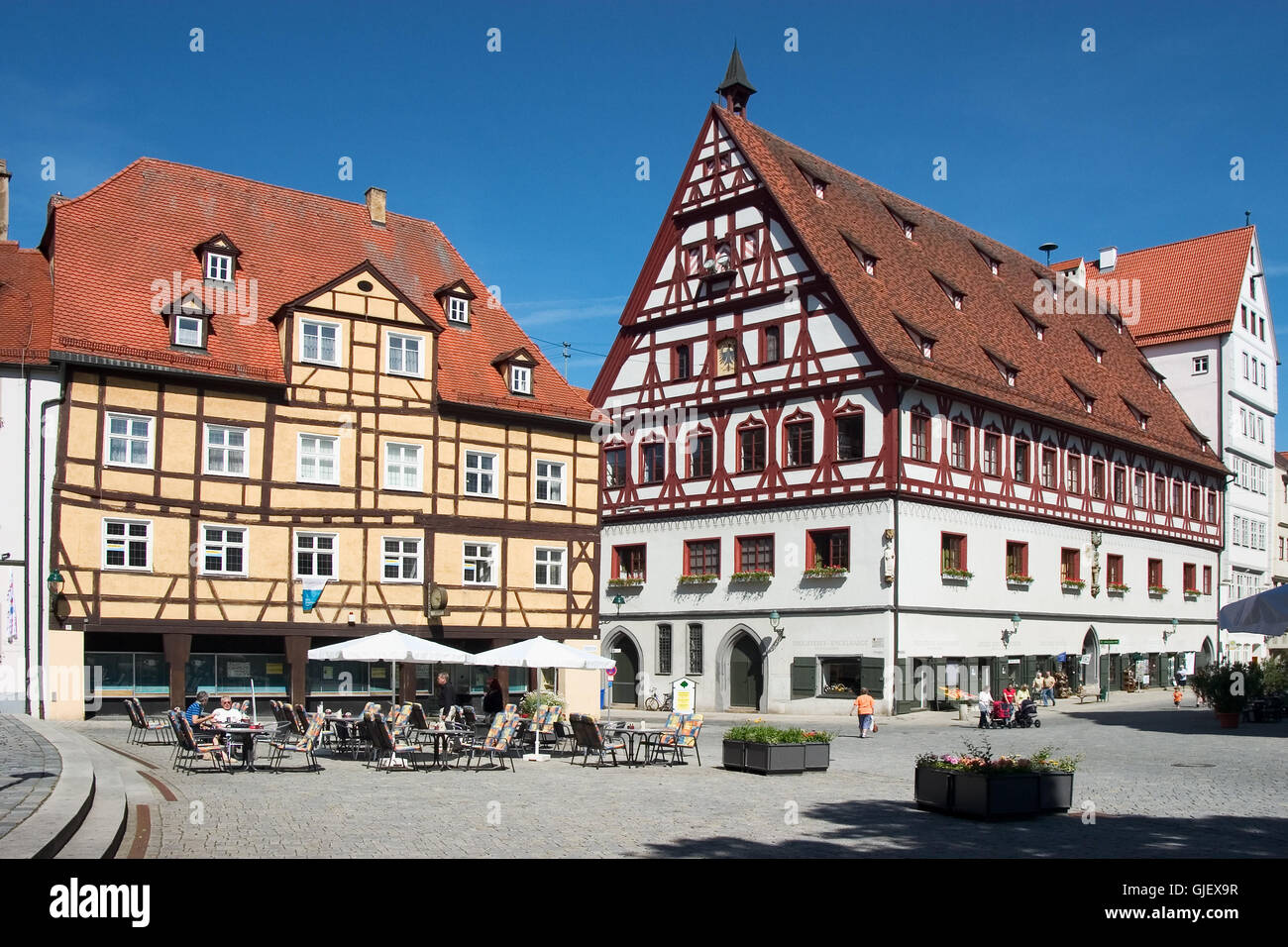 cafe plaster frame-work Stock Photo - Alamy