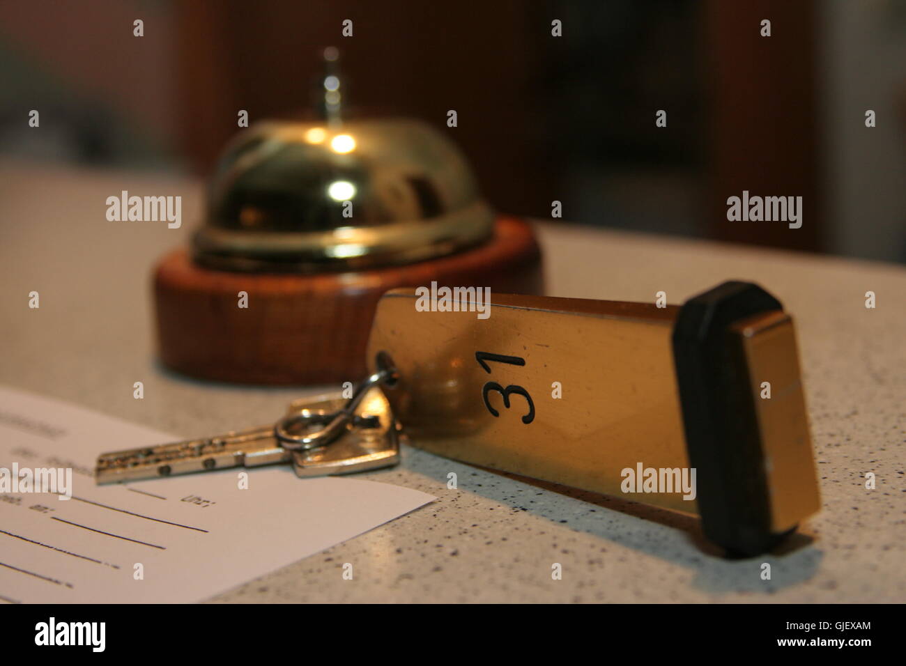 hotel bell 2 Stock Photo - Alamy