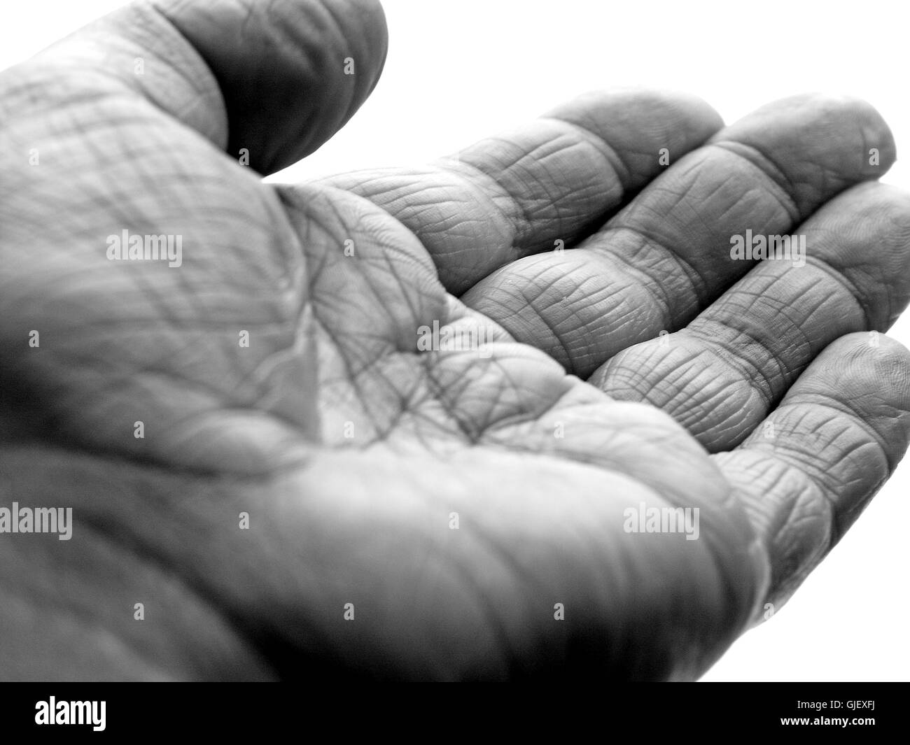 Offene hand hi-res stock photography and images - Alamy