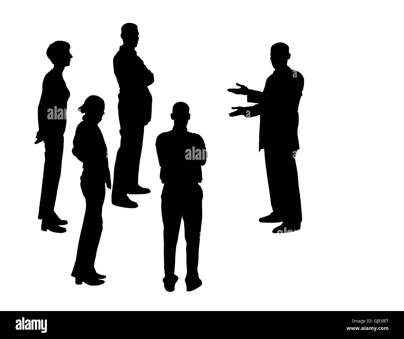 Woman speaking lecture Cut Out Stock Images & Pictures - Alamy