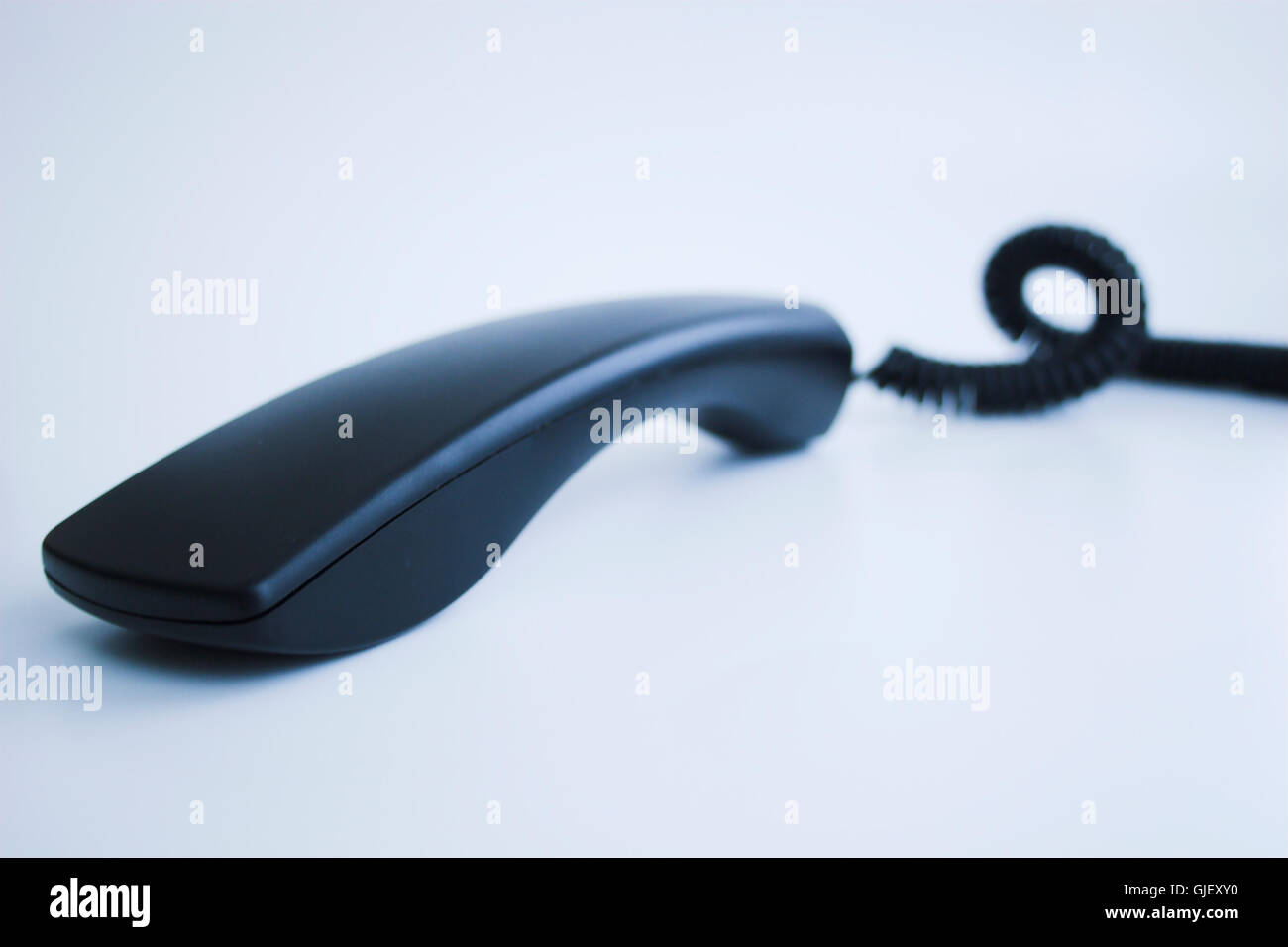 conversation telephone phone Stock Photo - Alamy